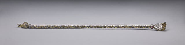 Stick, instrument - The British Museum: Islamic Gallery