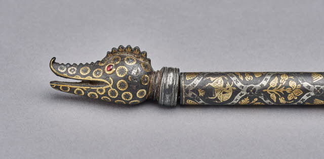 Stick, instrument - The British Museum: Islamic Gallery