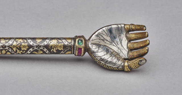 Stick, instrument - The British Museum: Islamic Gallery
